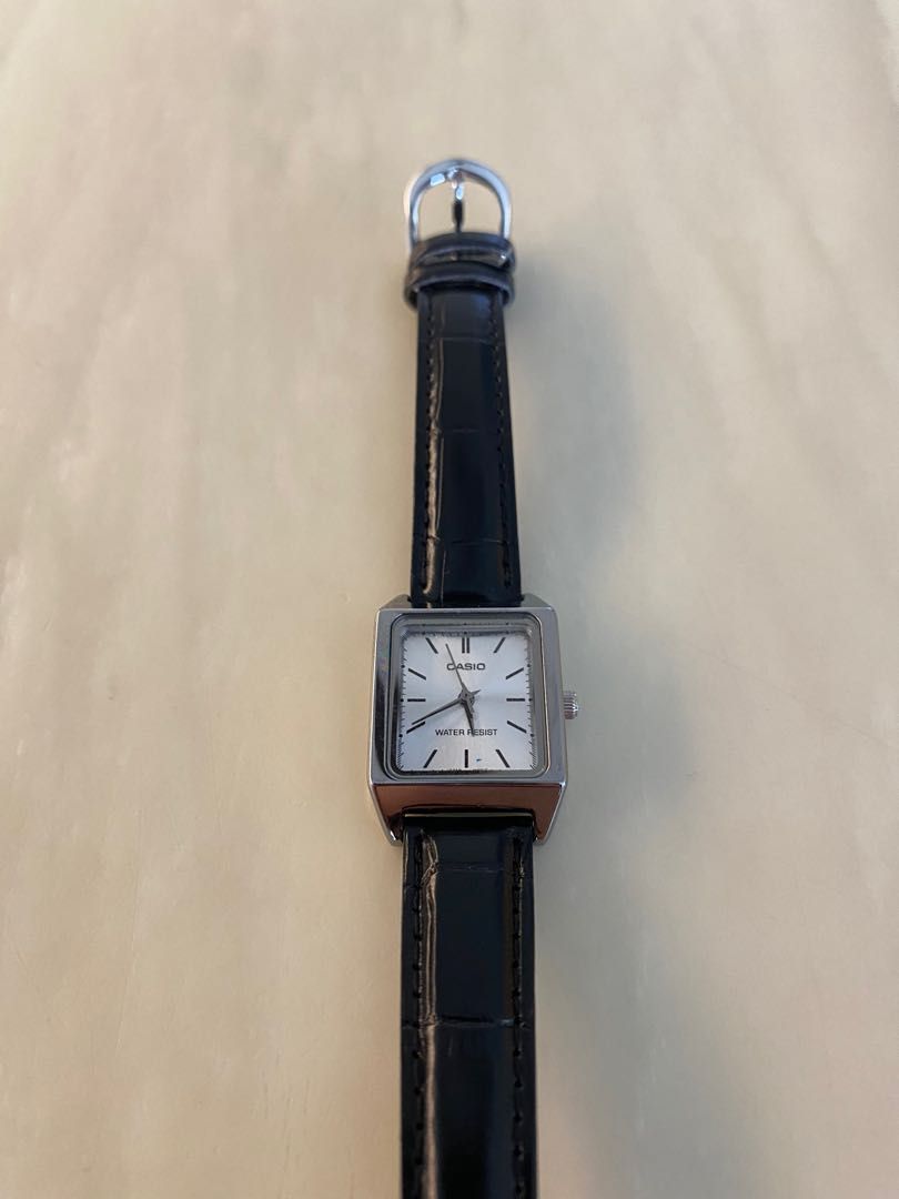 Casio LTP-V007 "cartier" style, Men's Fashion, Watches & Accessories ...