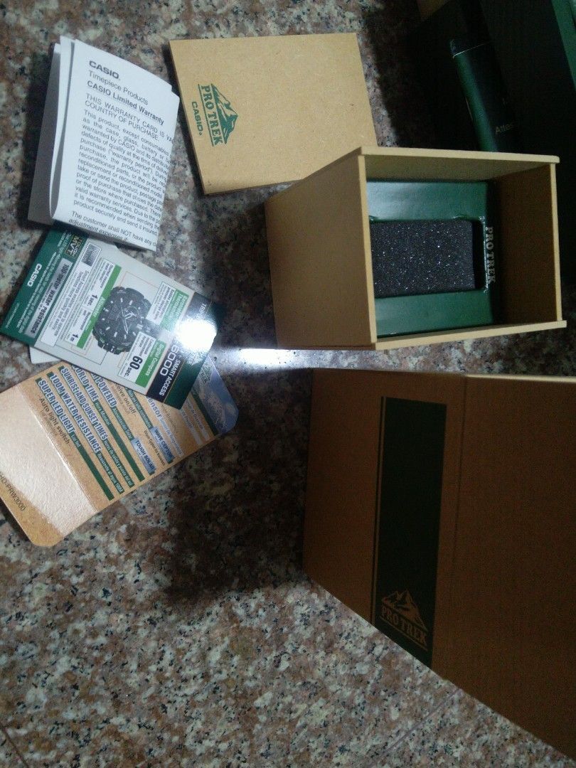 CASIO PROTREK PRO TREK PRW-6000 TRIPLE SENSORS, Men's Fashion, Watches ...