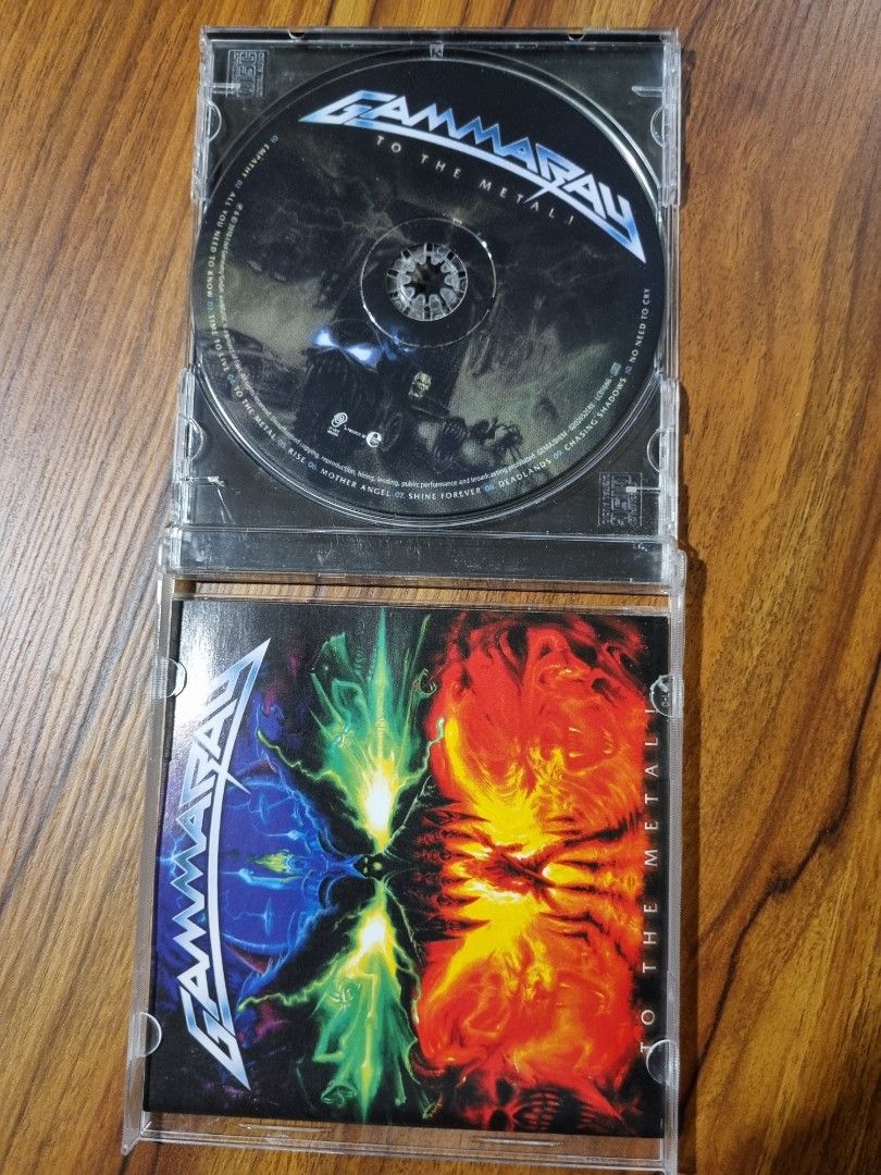 CD Gamma Ray To The Metal, Hobbies & Toys, Music & Media, CDs & DVDs on ...