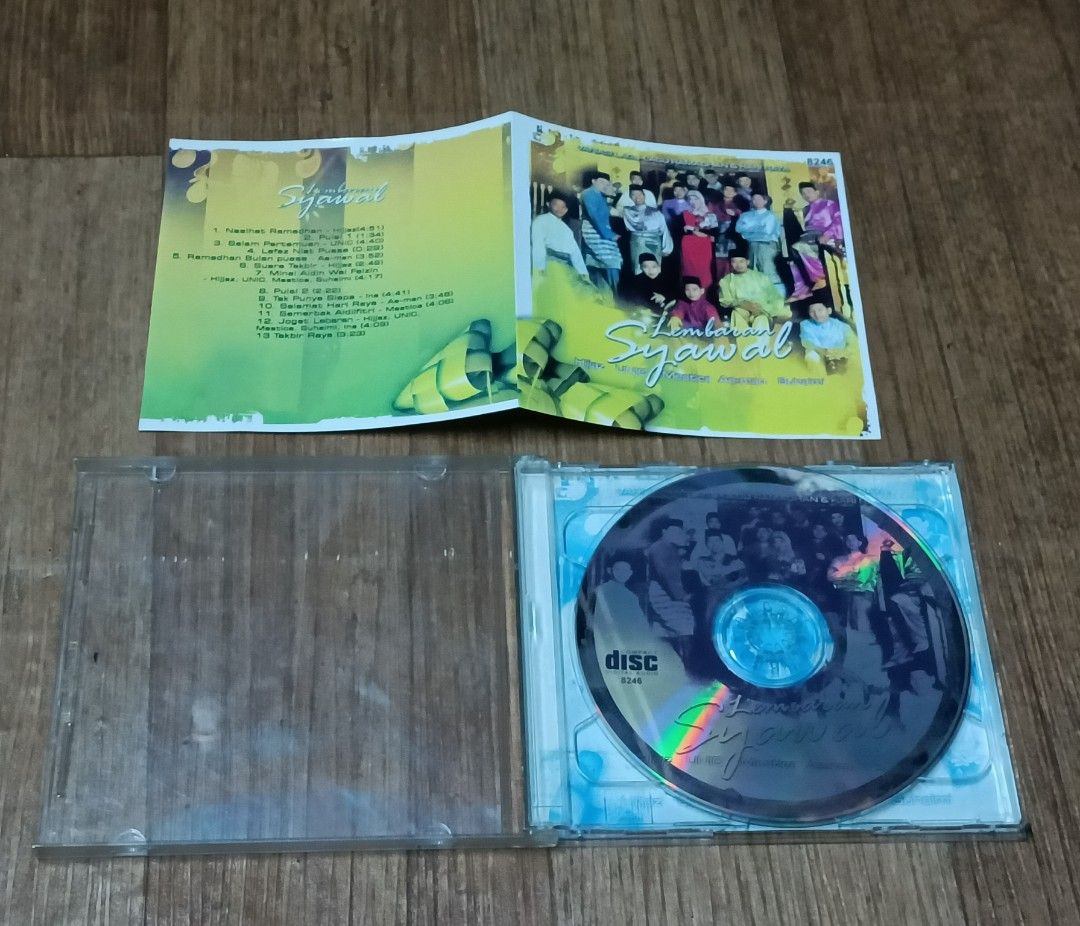 CD Lembaran Syawal.. @Music ENTERTAINMENT sdn bhd.., Hobbies & Toys ...