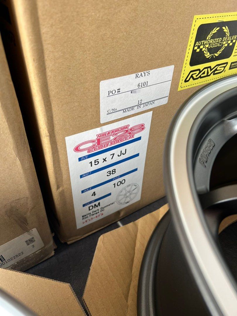 CE28 CLUB RACER 15” ORIGINAL MADE IN JAPAN, Car Accessories, Tyres ...