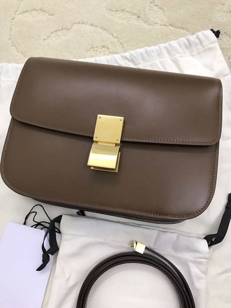 Celine box medium, Women's Fashion, Bags & Wallets, Shoulder Bags on ...