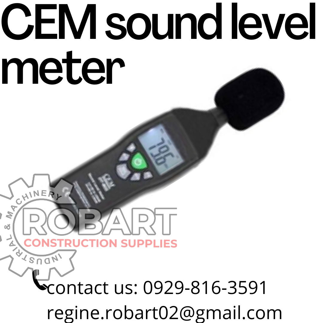 CEM sound level meter, Commercial & Industrial, Construction Tools ...