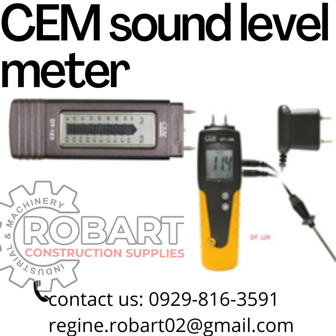 CEM sound level meter, Commercial & Industrial, Construction Tools ...