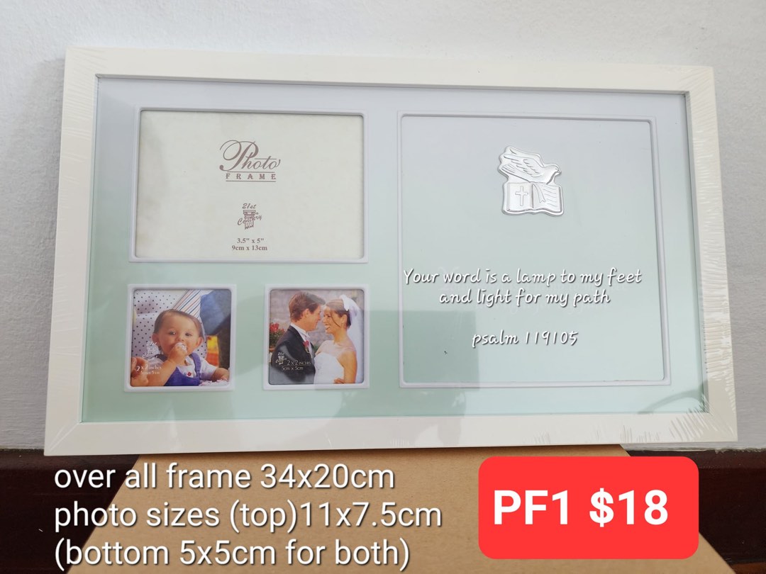 Christian Photo Frame, Furniture & Home Living, Home Decor, Frames ...