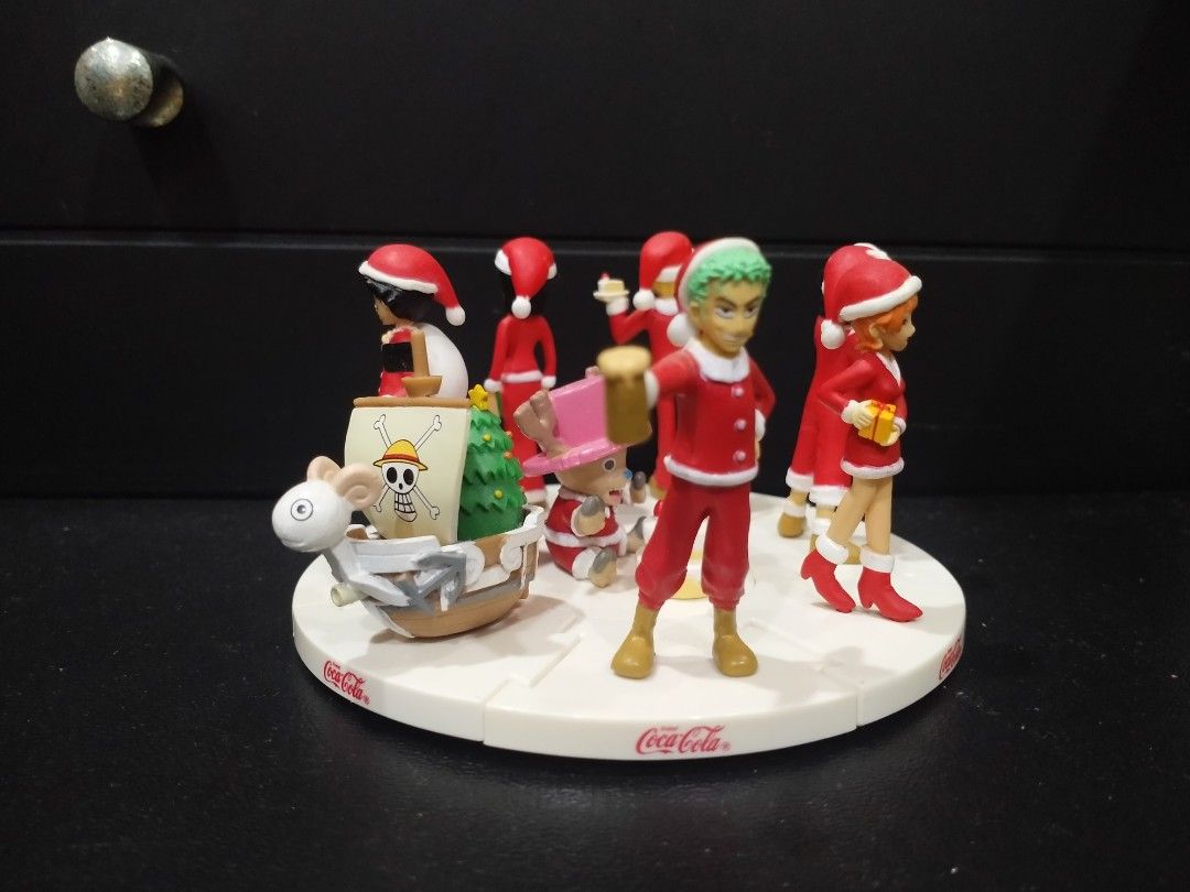 Coca Cola Jump Exclusive One Piece Figure Set CHRISTMAS EDITION 2005 ...