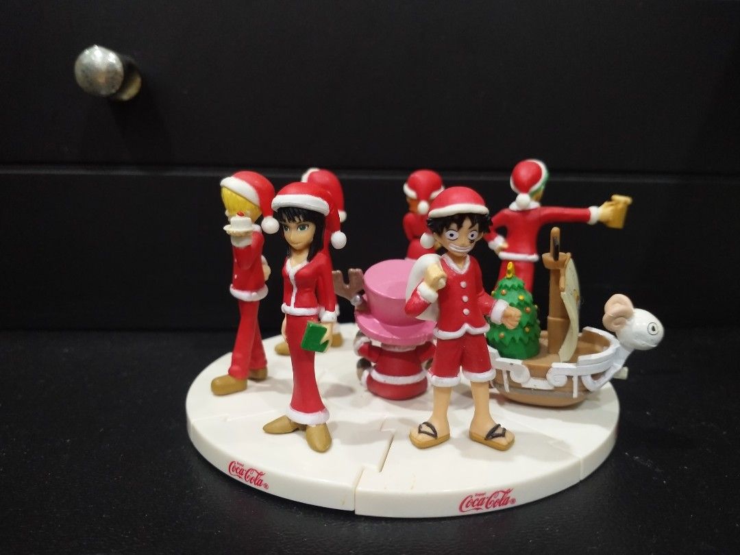 Coca Cola Jump Exclusive One Piece Figure Set CHRISTMAS EDITION 2005 ...