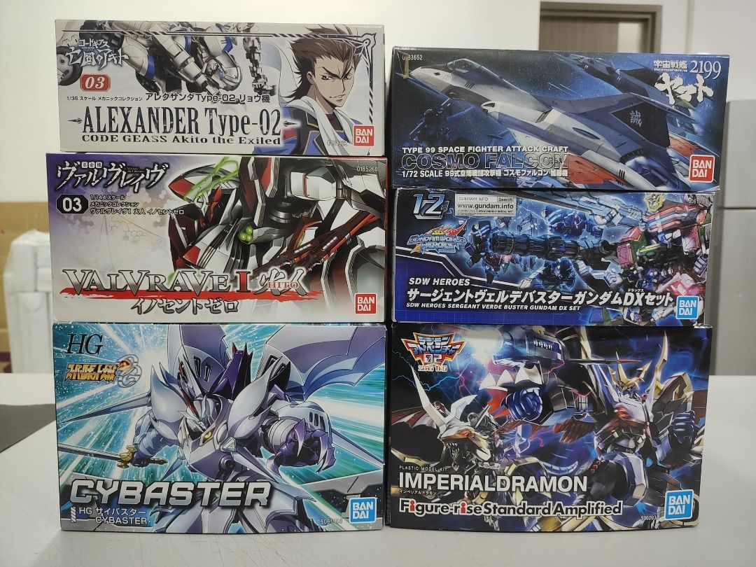 Code Geass Alexander Type-02/Valvrave I Hito/CYBASTER/Cosmo Falcon ...
