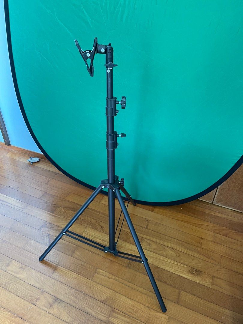 Collapsible Chromakey Green Screen / Blue Screen with adjustable stand ...
