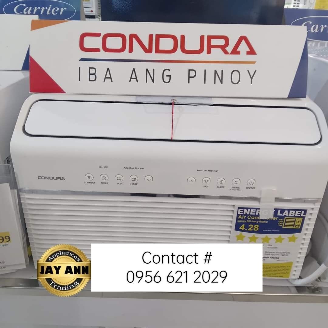 Condura Window Type Aircon, TV & Home Appliances, Air Conditioning and ...