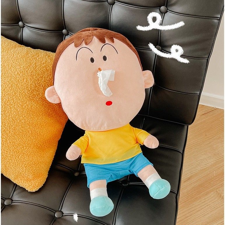 Crayon Shin Chan Tissue Box Cover plush, Hobbies & Toys, Toys & Games on Carousell
