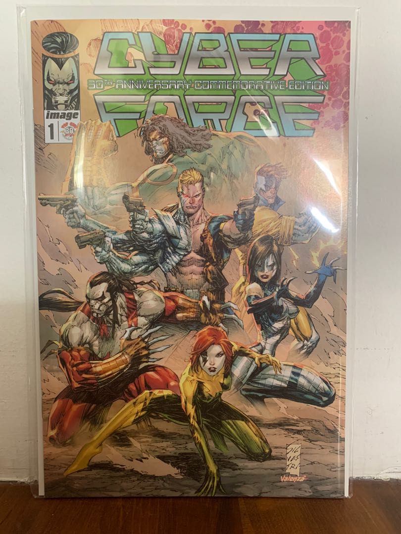 Cyber Force#1 Marc Silvestri Kickstarter Exclusive, Hobbies & Toys, Books & Magazines, Comics ...