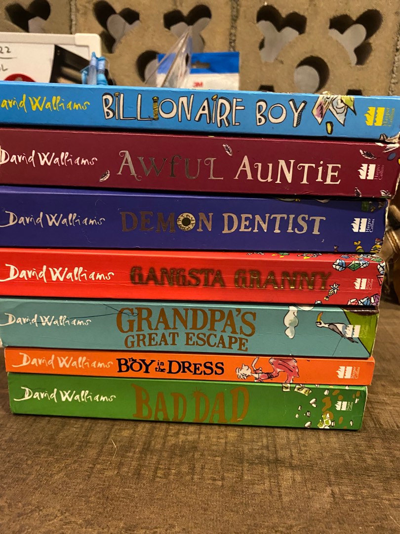 David Walliams books, Hobbies & Toys, Books & Magazines, Children's ...