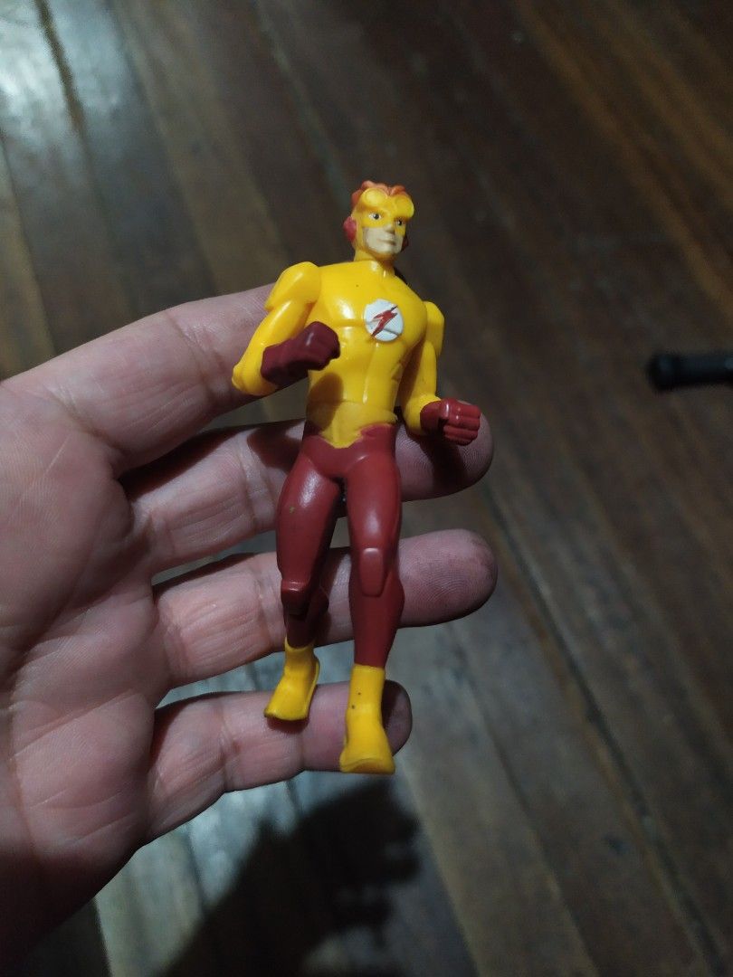 Dc comics the flash figure McDonalds kid flash, Hobbies & Toys, Toys ...