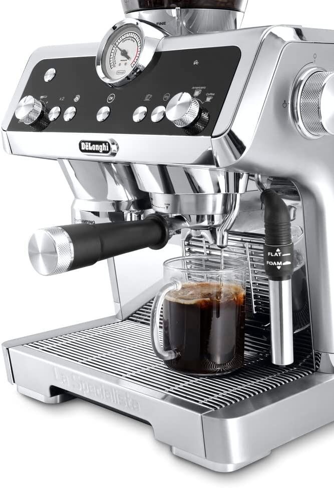 De'Longhi La Specialista Prestigio Pump Driven Manual Espresso Coffee ...