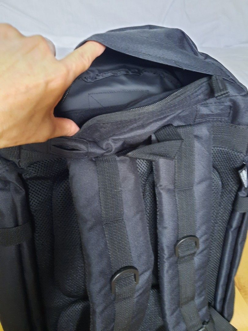 DG Soldier Xcursion Triple-Zip Backpack (30L), Men's Fashion, Bags ...