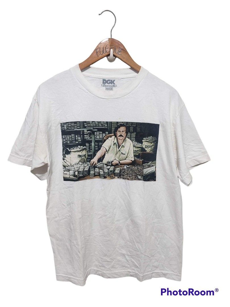 DGK PABLO ESCOBAR, Men's Fashion, Tops & Sets, Tshirts & Polo Shirts on ...