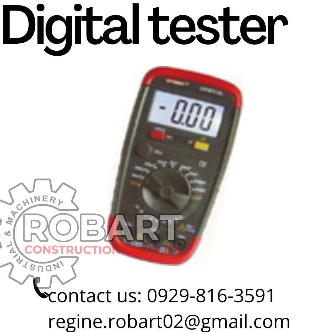 Digital tester, Commercial & Industrial, Construction Tools & Equipment ...