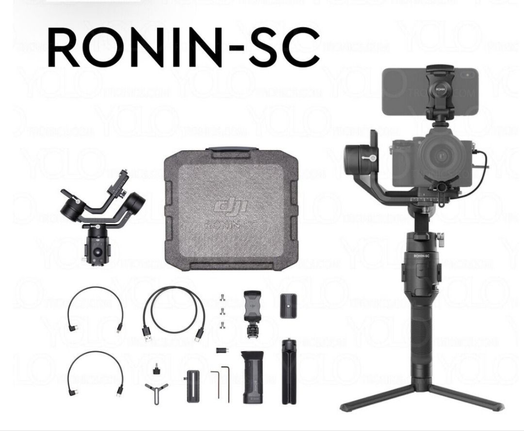 DJI Ronin - SC, Photography, Photography Accessories, Gimbals & Stabilisers on Carousell