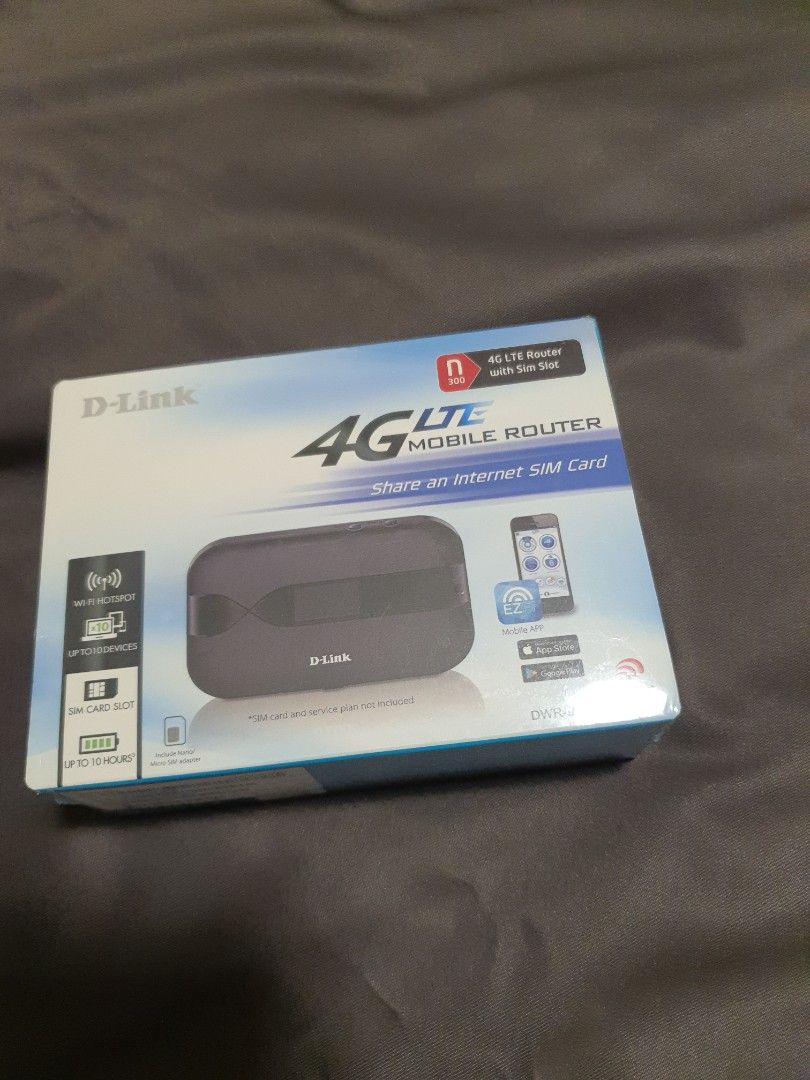 D-Link 4G LTE MOBILE ROUTER, Mobile Phones & Gadgets, Mobile & Gadget ...
