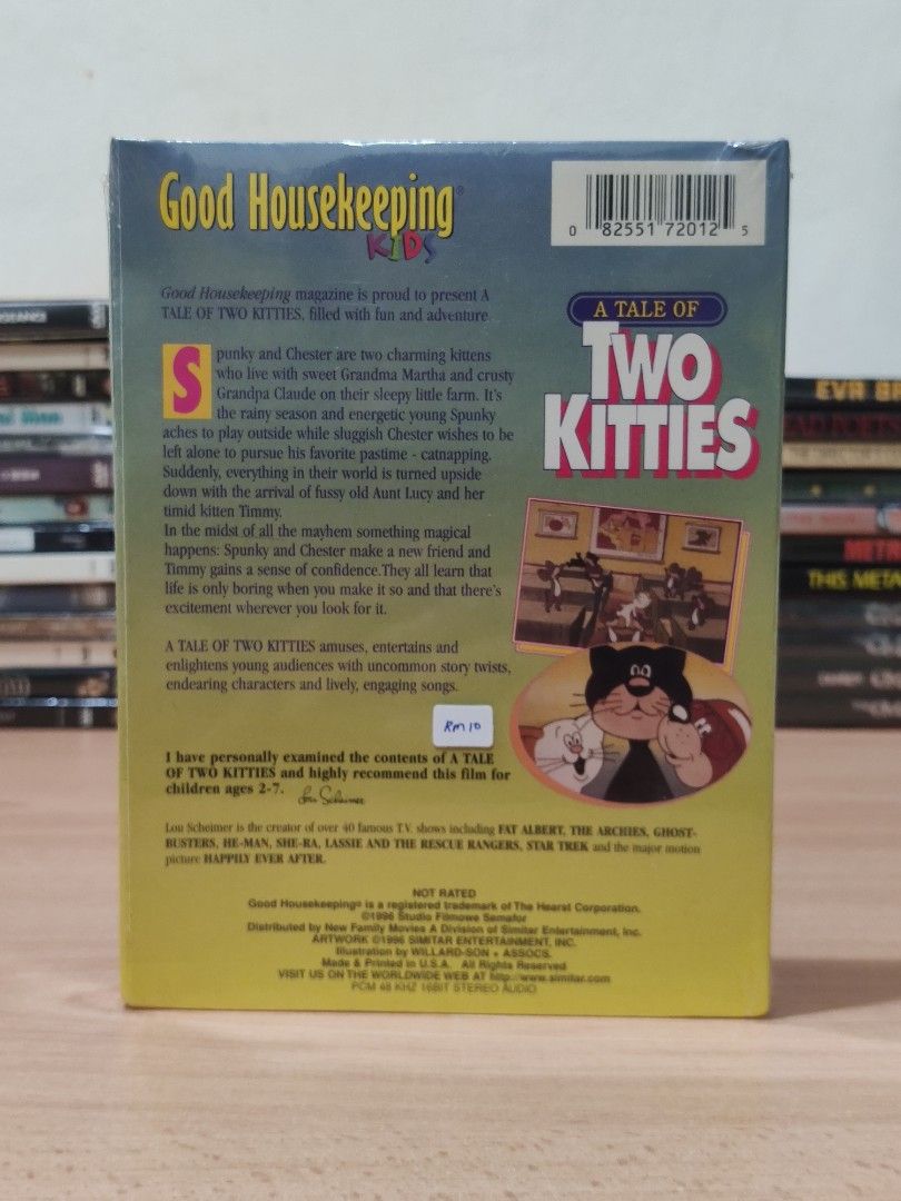 (DVD) A Tale Of Two Kittens, Hobbies & Toys, Music & Media, CDs & DVDs ...