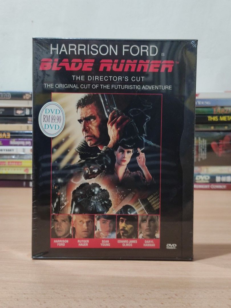 (DVD) Blade Runner The Director's Cut, Hobbies & Toys, Music & Media, CDs & DVDs on Carousell