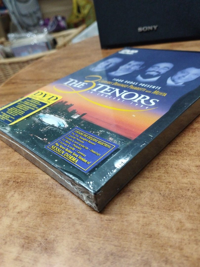 (DVD) The 3 Tenors In Concert 1994: Carreras. Domingo. Pavarotti with ...