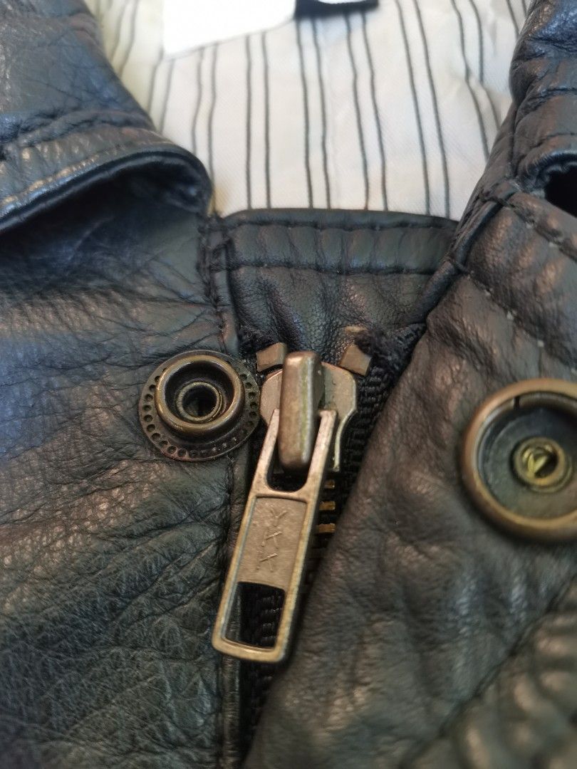 Early 90's Valentino Leather Jacket, Men's Fashion, Coats, Jackets and ...