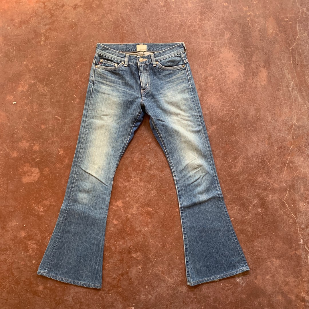 Edwin Miss 503 Flared Pants, Women's Fashion, Bottoms, Jeans on Carousell