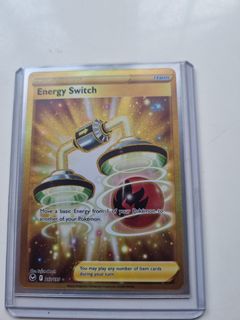 Energy switch gold, Hobbies & Toys, Toys & Games on Carousell
