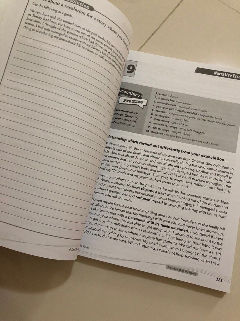 Eng compo book suitable for all Sec level., Hobbies & Toys, Books ...