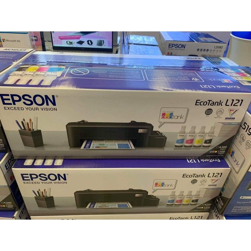 Epson L121 Ink Tank Printer with Free Set of Inks | Brandnew, Computers ...