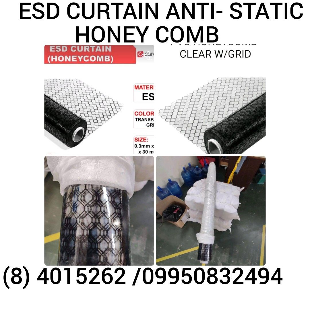 ESD CURTAIN GRID ANTI STATIC HONEY COMB, Commercial & Industrial, Construction & Building ...