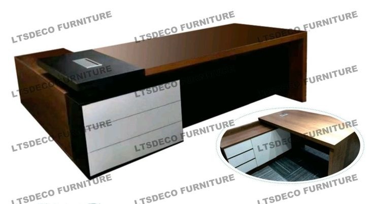 Executive table L-type Office partition Furniture, Furniture & Home ...