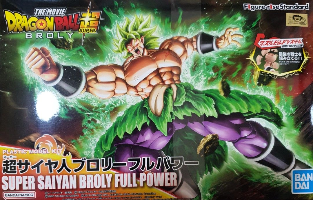 Figure-rise Figure Rise Super Saiyan Broly Full Power Dragonball Z ...
