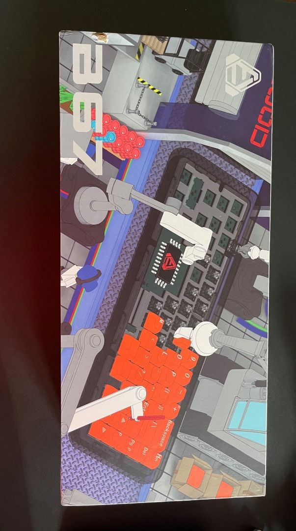 FirstBlood B67 Full Acrylic Gasket Mount Mechanical Keyboard, Computers ...