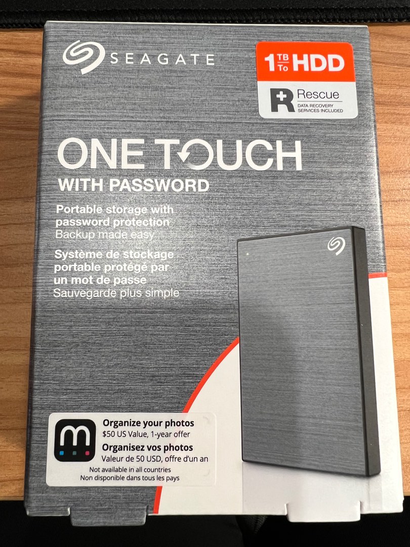 FS - Sealed Seagate One Touch with Password 1TB, Computers & Tech ...