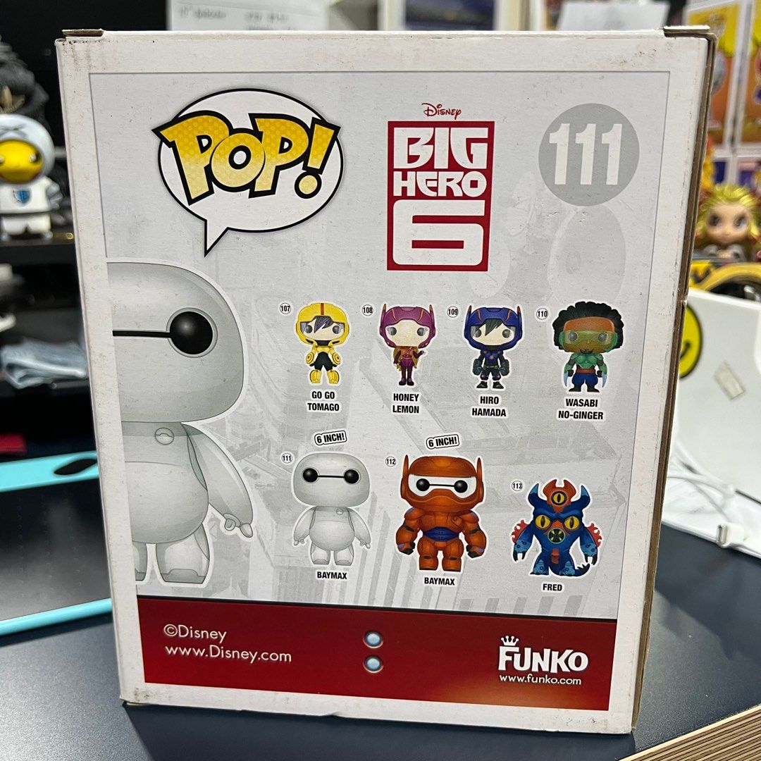 Funko Baymax, Hobbies & Toys, Toys & Games on Carousell