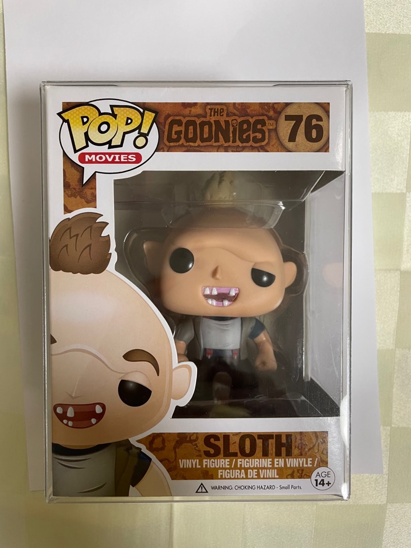 Funko Pop - Goonies Sloth, 興趣及遊戲, 玩具 & 遊戲類 - Carousell