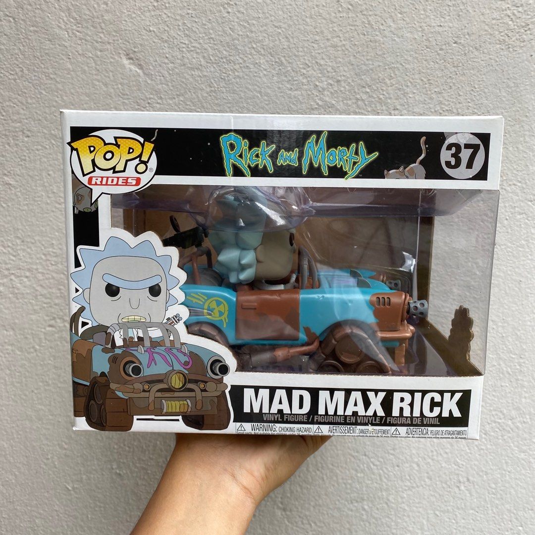 Funko pop! Rick & Morty Mad Max Rick #37, Hobbies & Toys, Toys & Games on Carousell