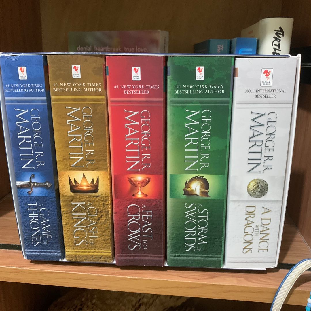 Game of Thrones George R.R Martin A Song of Fire and Ice, Hobbies ...