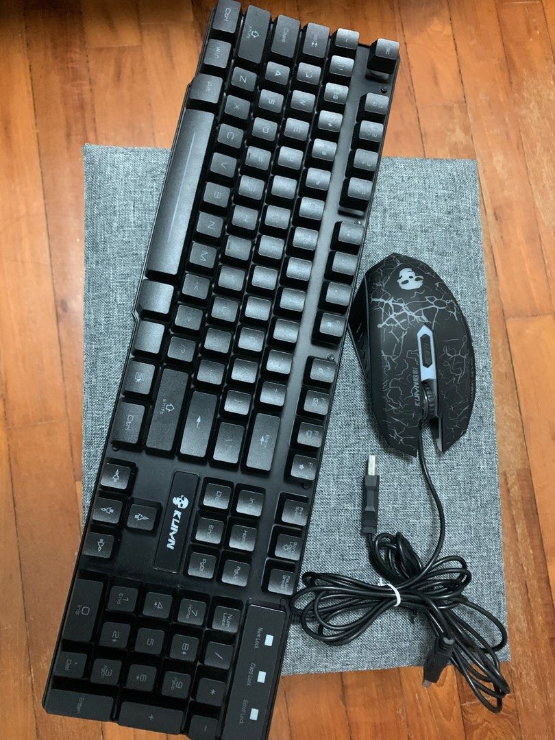 Rgb Gaming Keyboard Mouse Computers And Tech Parts And Accessories Computer Keyboard On Carousell