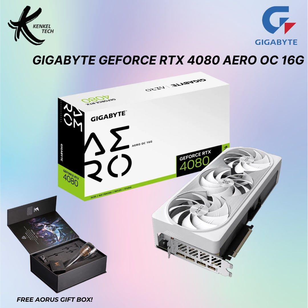 GIGABYTE GeForce RTX 4080 16GB AERO OC Graphic Card, Computers & Tech ...