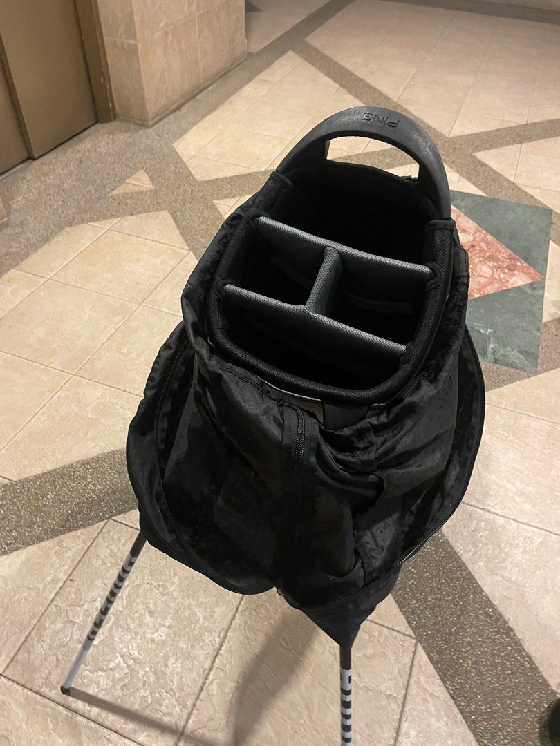 Golf Bag - 2021 Ping Hoofer Lite (Heather Grey, Black and White ...