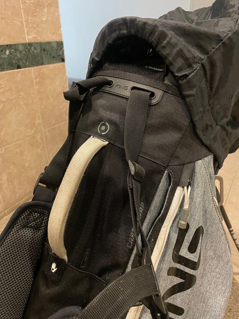 Golf Bag - 2021 Ping Hoofer Lite (Heather Grey, Black and White ...