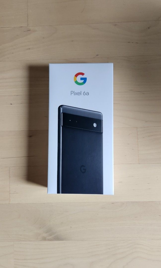 Google Pixel 6A 128GB Charcoal Black BNIB Sealed With Original BN Case ...
