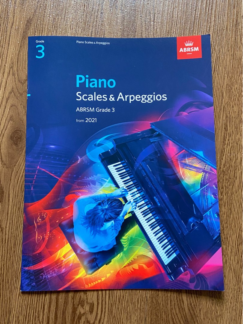 Grade 3 Piano ABRSM Scales & Arpeggios, Hobbies & Toys, Books ...