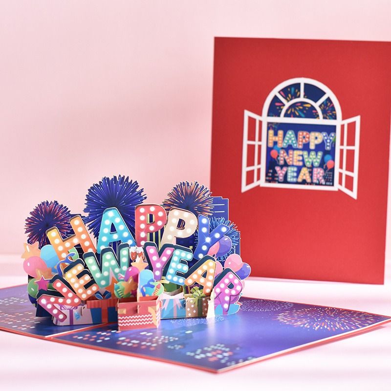 GU [SG Stock] 3D POP UP Greeting Cards envelope Birthday Card ...