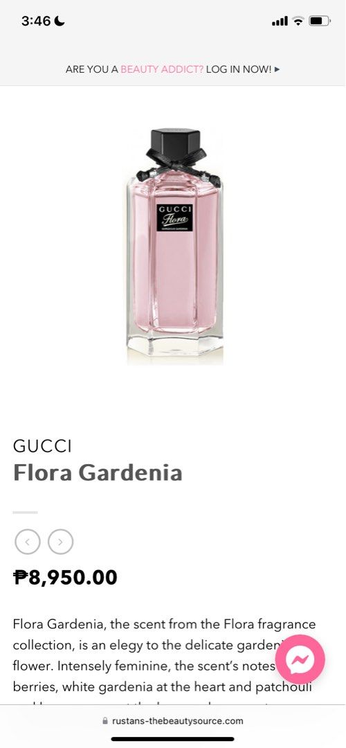 gucci flora AUTHENTIC/ORIGINAL, Beauty & Personal Care, Fragrance ...