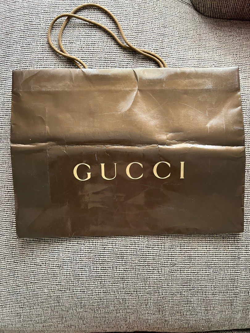 GUCCI PAPER BAG, Women's Fashion, Bags & Wallets, Shoulder Bags on ...